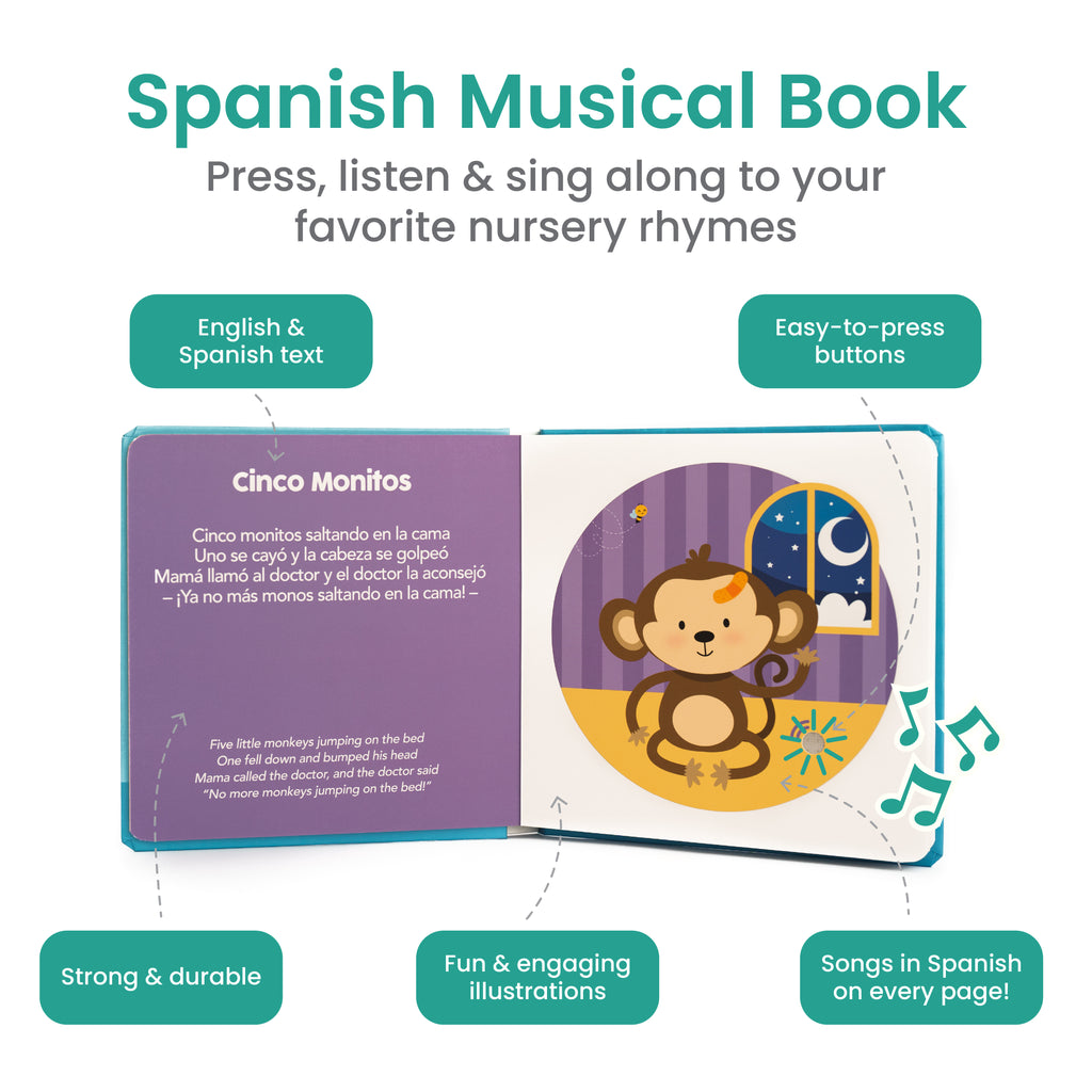 ¿Estrellita Dónde Estás? & Other Lullabies Sound Book | Binibi LLC