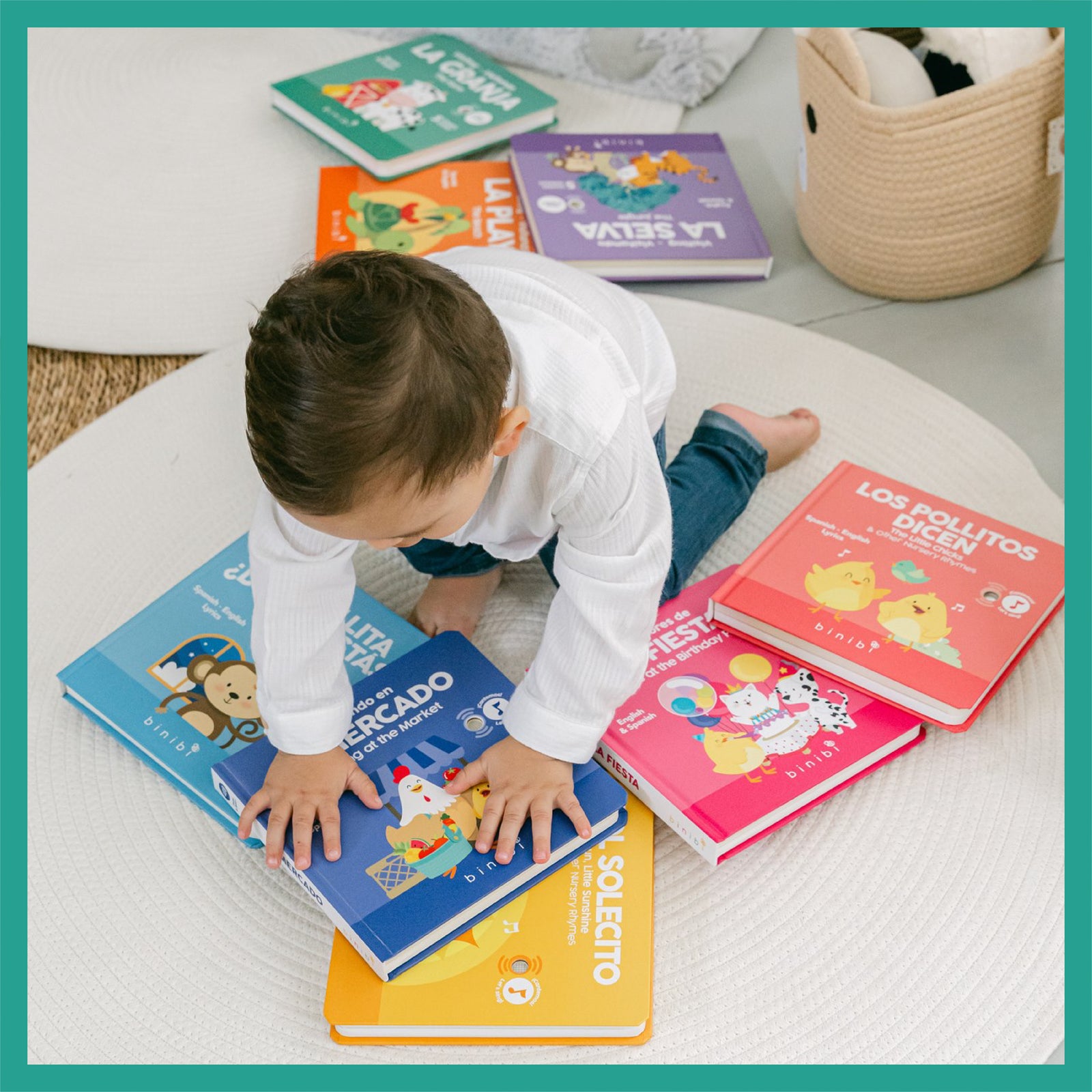 Bilingual Children's Musical Books Bundle | Teach Your Baby Spanish ...